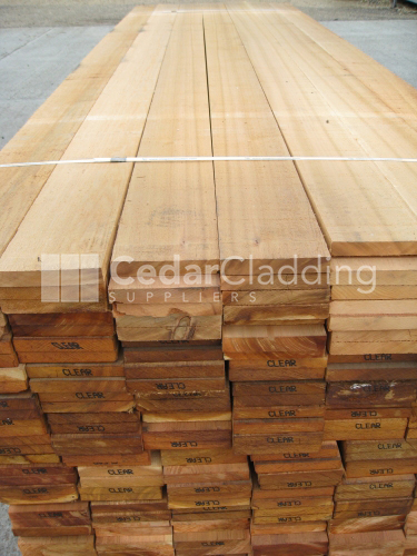 Western Red Cedar Sawn | Cedar Cladding | Cedar Fencing