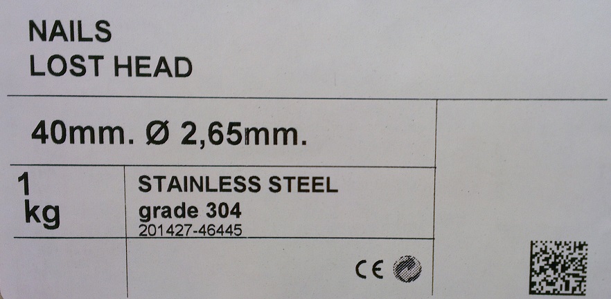 Stainless Steel Lost Head | Stainless Steel Nails | Steel Nails